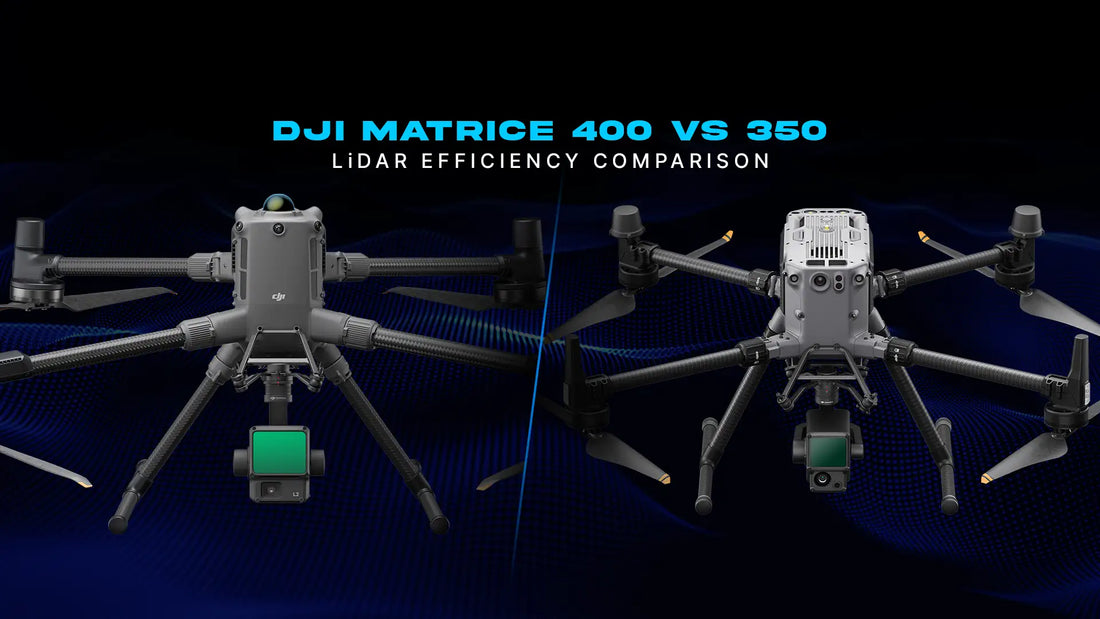 DJI Matrice 400 vs 350: LiDAR Efficiency Comparison – Dronefly